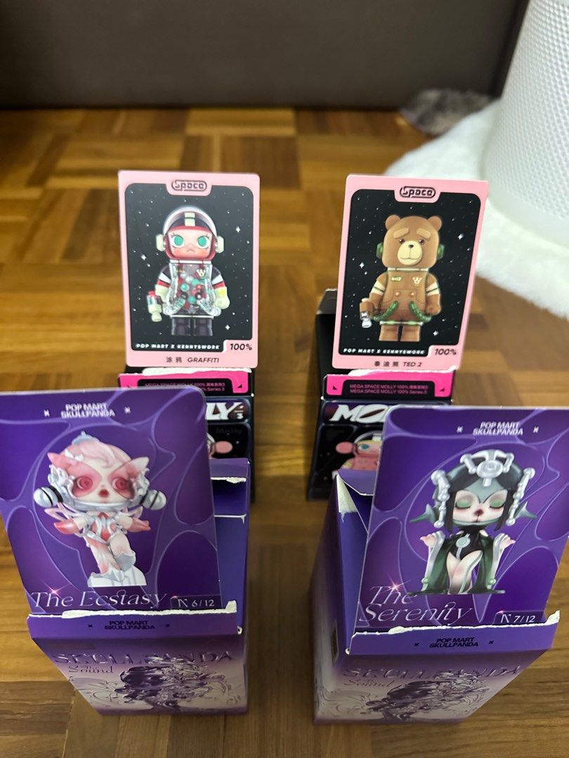 Skull Panda/ Space Molly, Hobbies & Toys, Toys & Games on Carousell