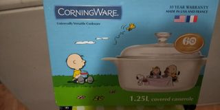 Limited Edition Snoopy Peanuts Corningware 1.25 litre casserole/pot ...