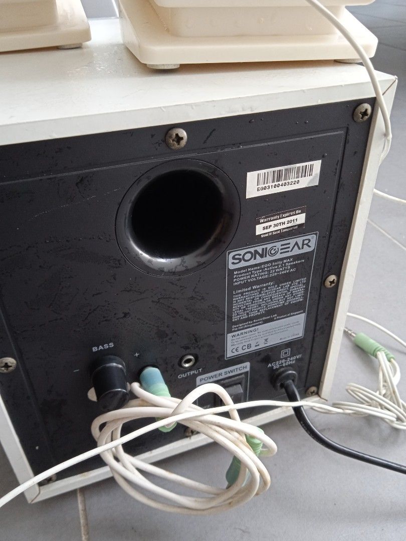 Sonic Box Speaker, Audio, Soundbars, Speakers & Amplifiers on Carousell