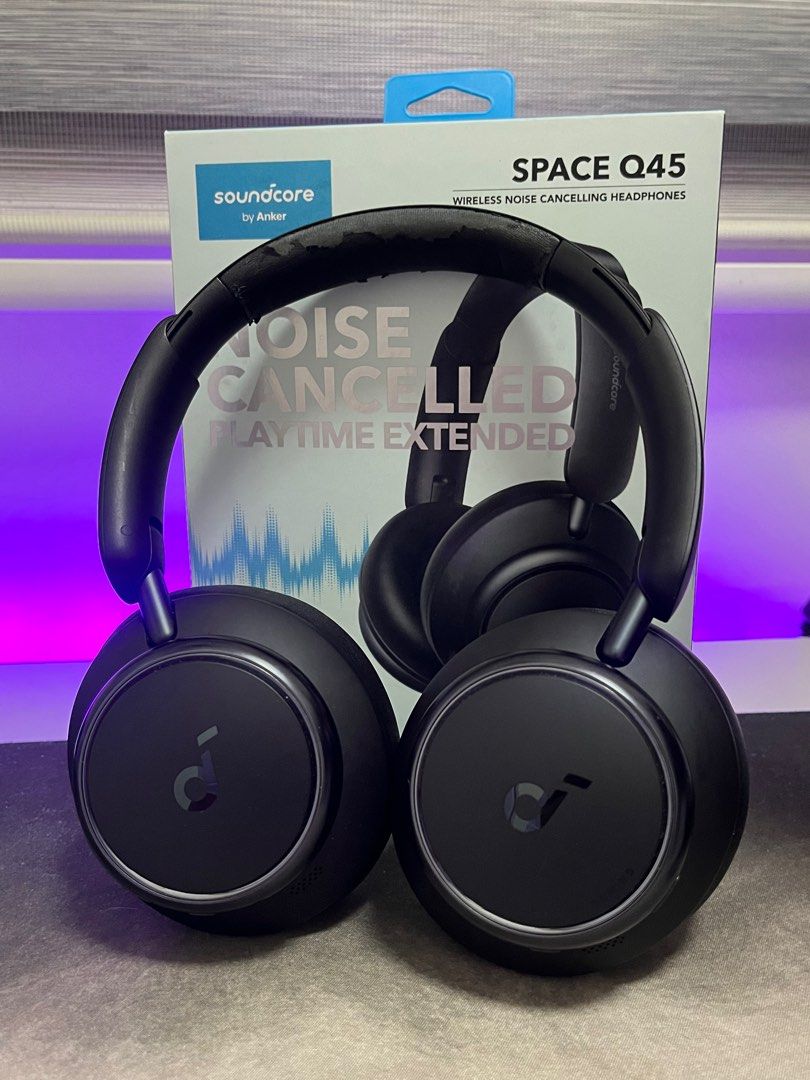 Soundcore space Q45, Audio, Headphones & Headsets on Carousell