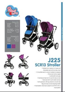 Sweet Cherry Stroller, Babies & Kids, Going Out, Strollers on Carousell