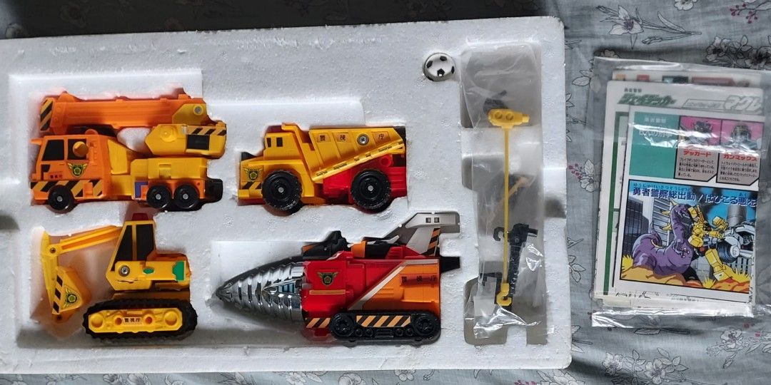 Takara Brave Police J-Decker Transformers Brave Yuusha Series Super ...