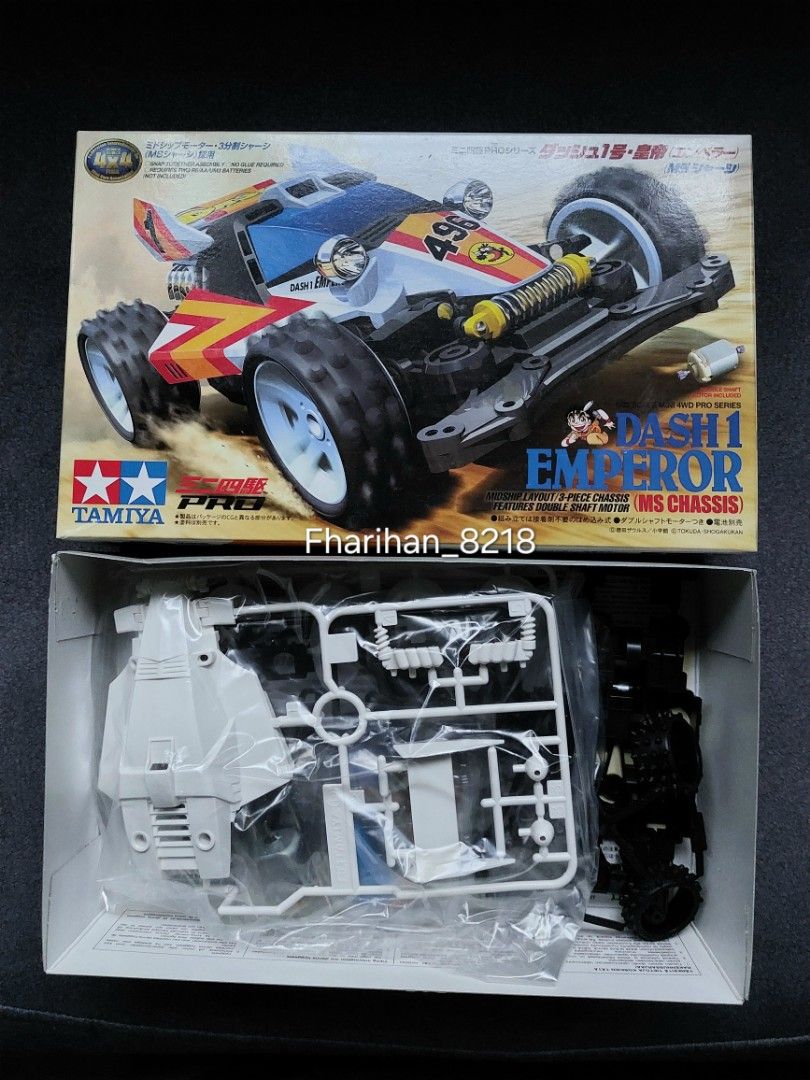 Tamiya 18625 Mini 4WD Dash 01 Emperor (MS Chassis), Hobbies & Toys ...