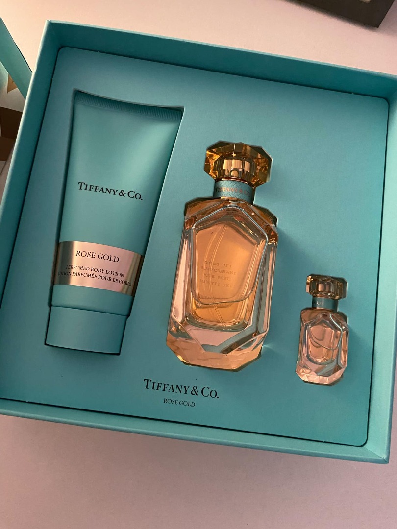 Tiffany & Co. Rose Gold Gift Set, Beauty & Personal Care, Fragrance ...