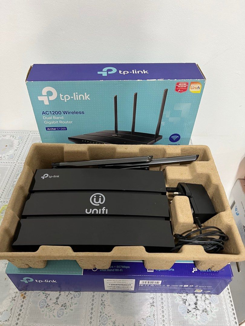 TP-Link Archer 1200 Wireless Router (USED), Computers & Tech, Parts ...