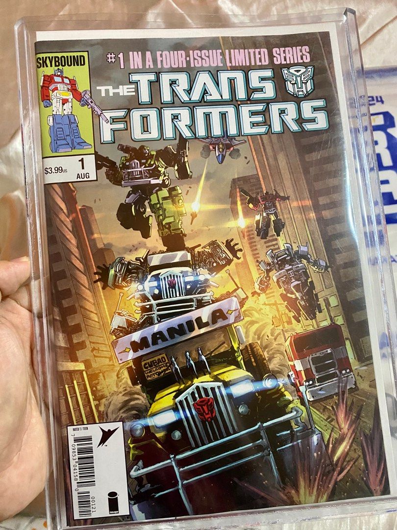 Transformers #1 Super Manila x Comic Odyssey 2024 SMCC Hound as ...