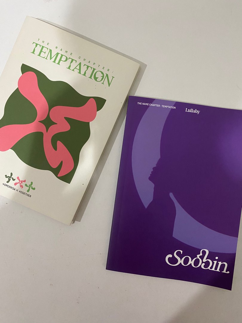 TXT ALBUM THE NAME CHAPTER: TEMPTATION, Hobbies & Toys, Collectibles ...