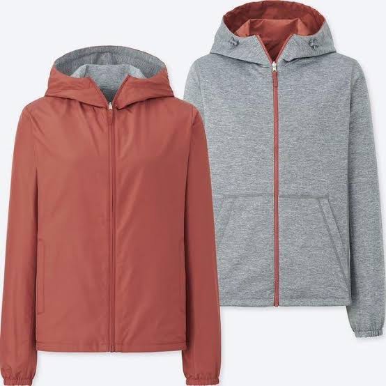 Uniqlo Reversible Parka, Women's Fashion, Coats, Jackets and Outerwear ...