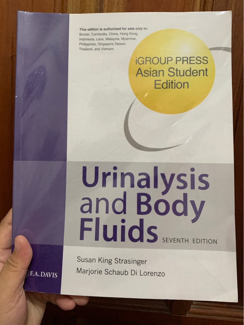 Urinalysis and Body Fluids 7th Ed. by Strasinger and Lorenzo, Hobbies ...