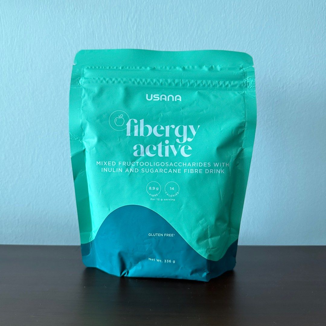USANA Fibergy Active 336g (100% original) Exp 09/2025, Health ...