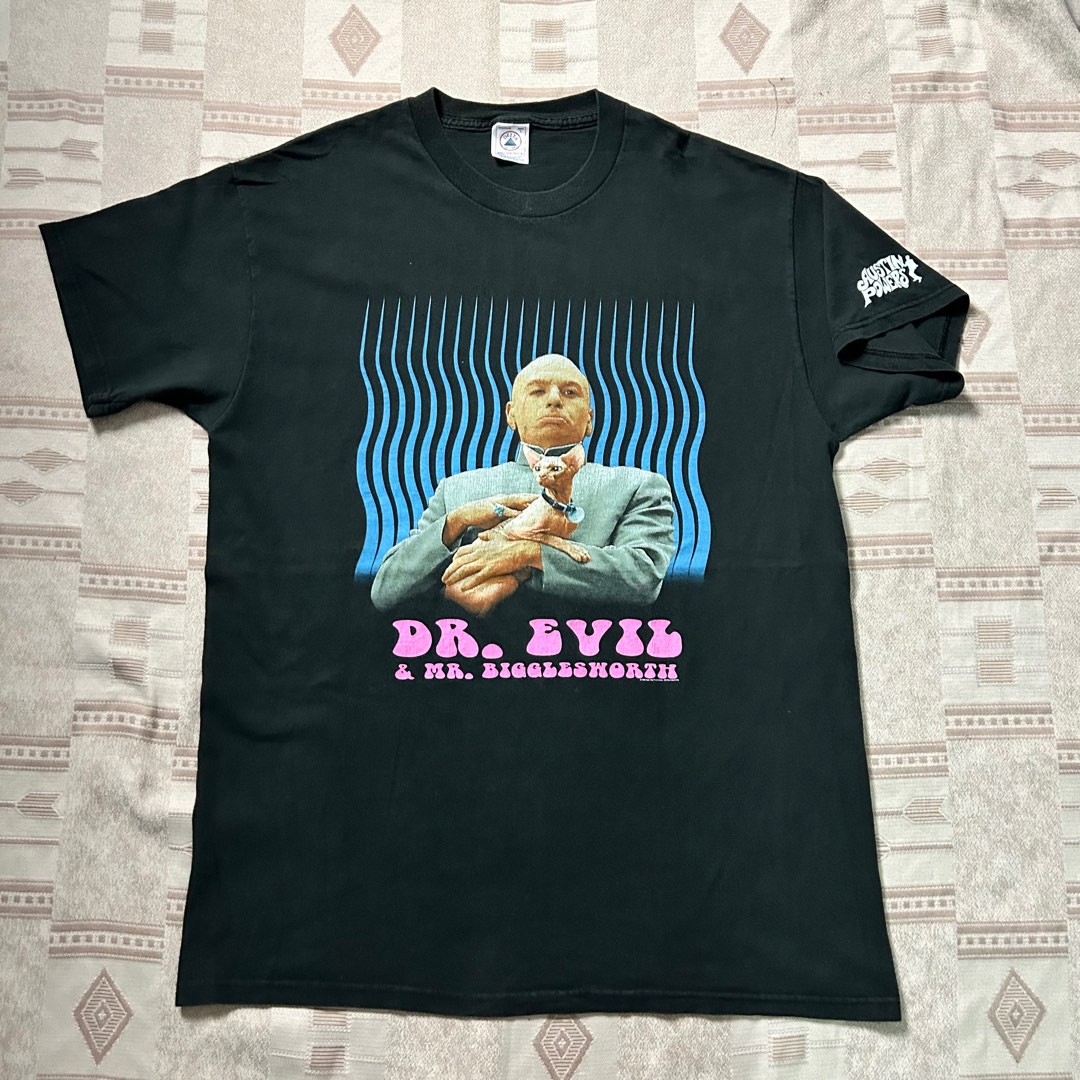 🔥Vintage Austin Powers - Dr. Evil and Mr. Bigglesworth T Shirt, Men's ...