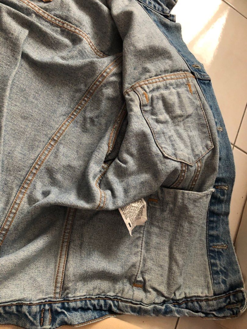 Vintage Levis Denim Jacket (Pit 23) Orange Tag, Men's Fashion, Coats ...