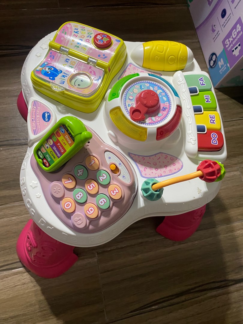Vtech activity table, Babies & Kids, Infant Playtime on Carousell