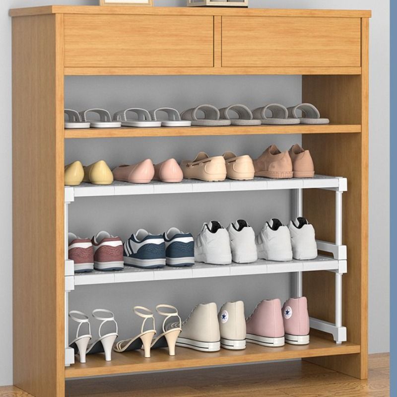 Wardrobe Layered Partition Cabinet Compartment Retractable Bedroom Rack ...