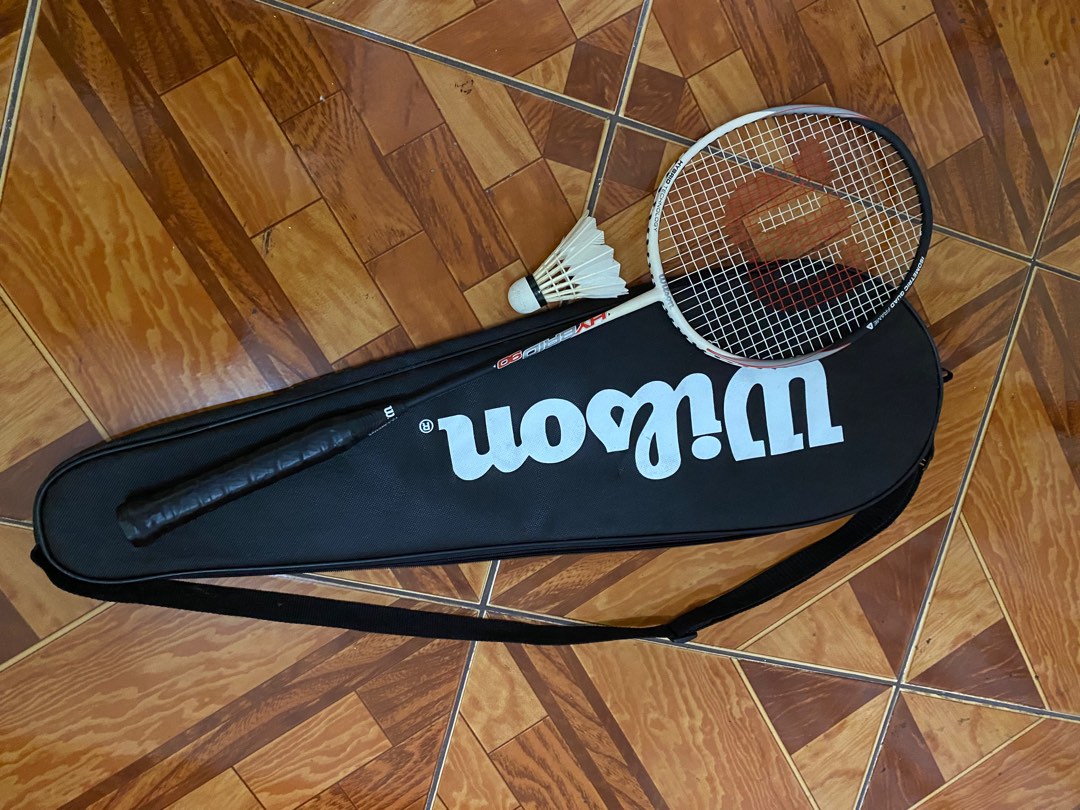 Wilson Badminton Racket, Sports Equipment, Sports & Games, Racket and ...