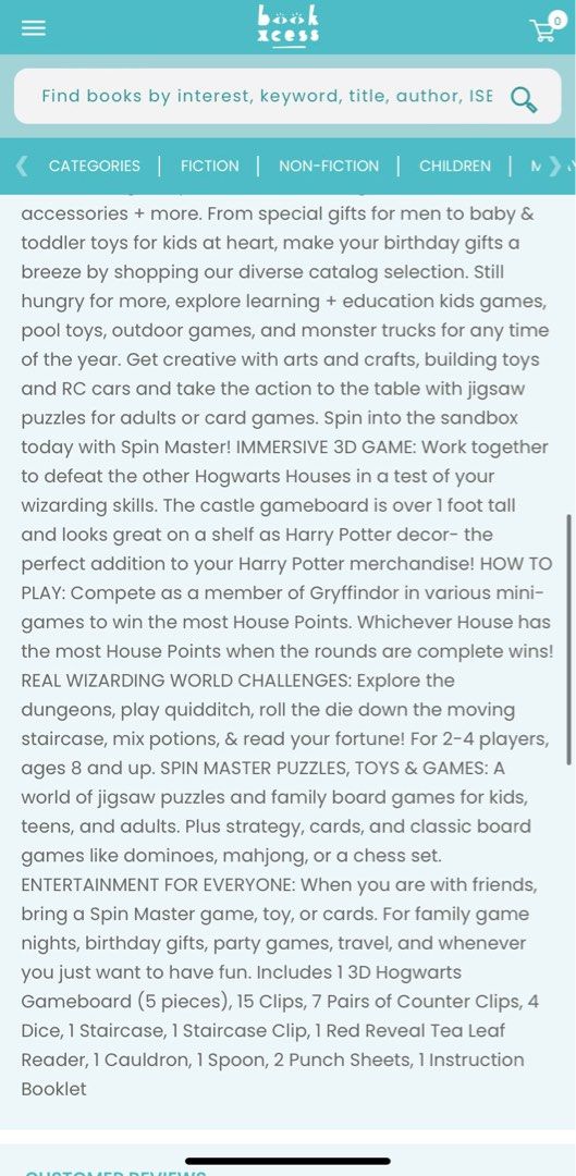 Wizarding World Harry Potter Hogwarts Magical Mayhem 3D Board Game ...