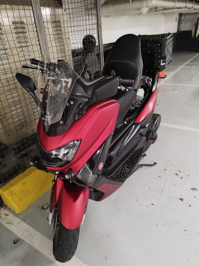 Yamaha nmax v1 abs, Motorbikes, Motorbikes for Sale on Carousell