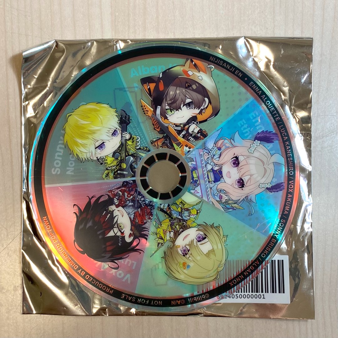 次元波板糖亞克力特典 NIJISANJI EN彩虹社 Q版 Alban Knox Sonny Brisko Emma Alouette ...