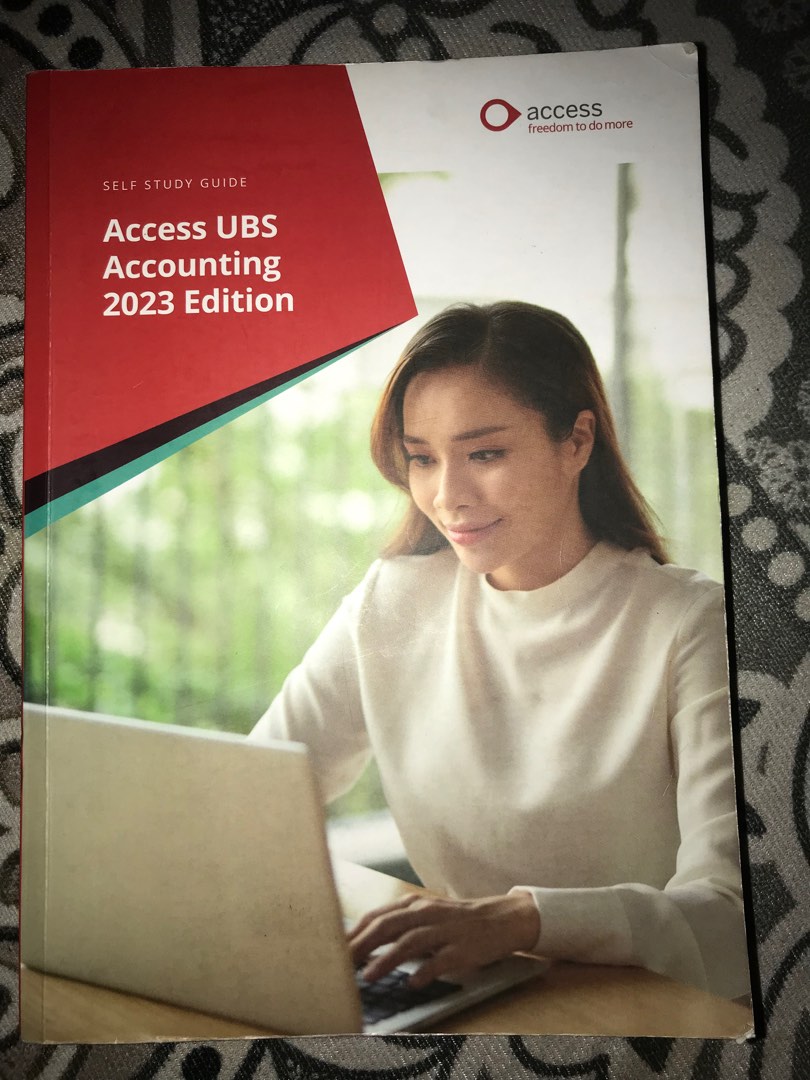 Acces UBS Accounting 2023 Edition textbook AIS205, Hobbies & Toys, Books & Magazines, Textbooks ...