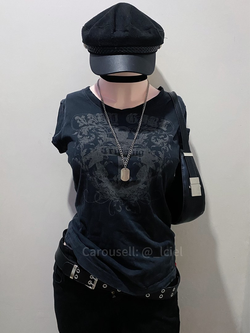 Affliction inspired alternative y2k tshirt for women jfashion opiumcore ...