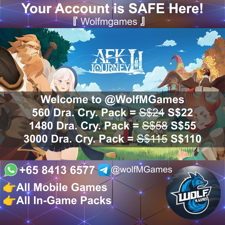 AFK Journey Top Up [LEGAL] | INSTANT | All Mobile Games Topup Legal ...