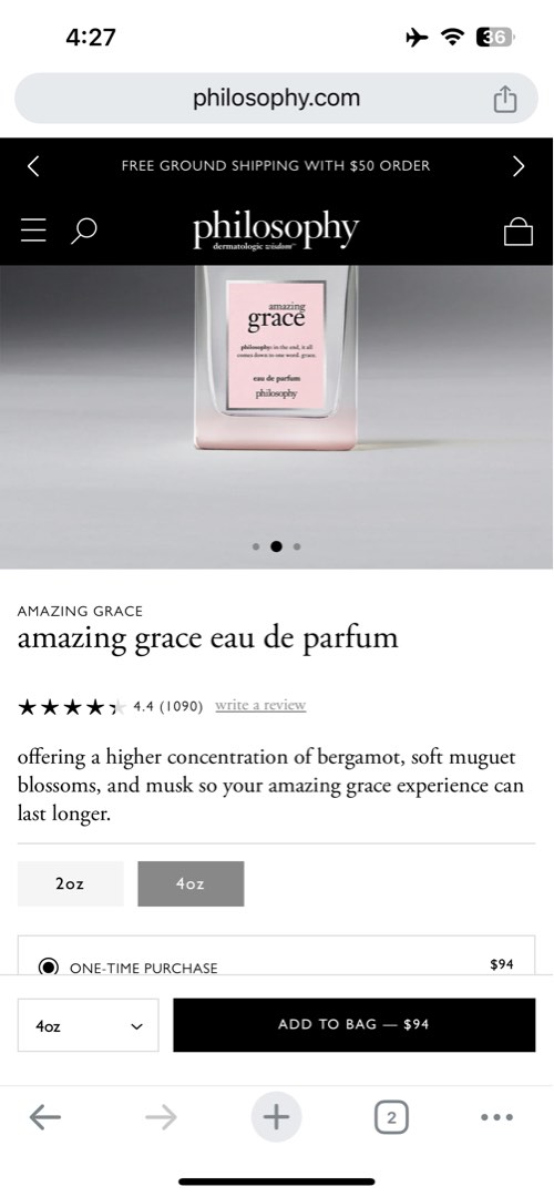 Amazing grace perfume, Beauty & Personal Care, Fragrance & Deodorants ...
