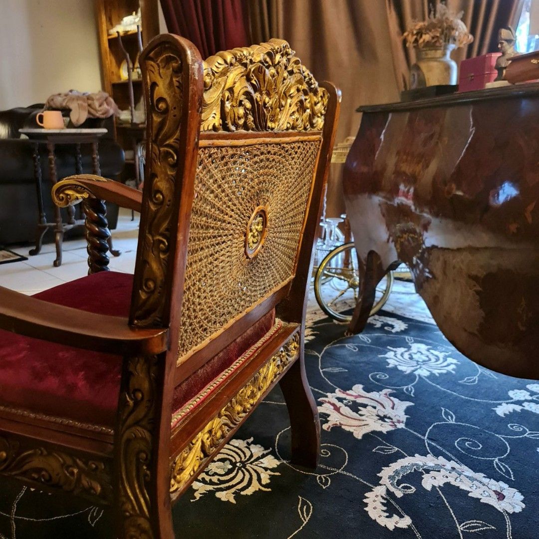 Antique (museum pieces) Baba Nyonya Peranakan Matriarch (lady boss) arm ...