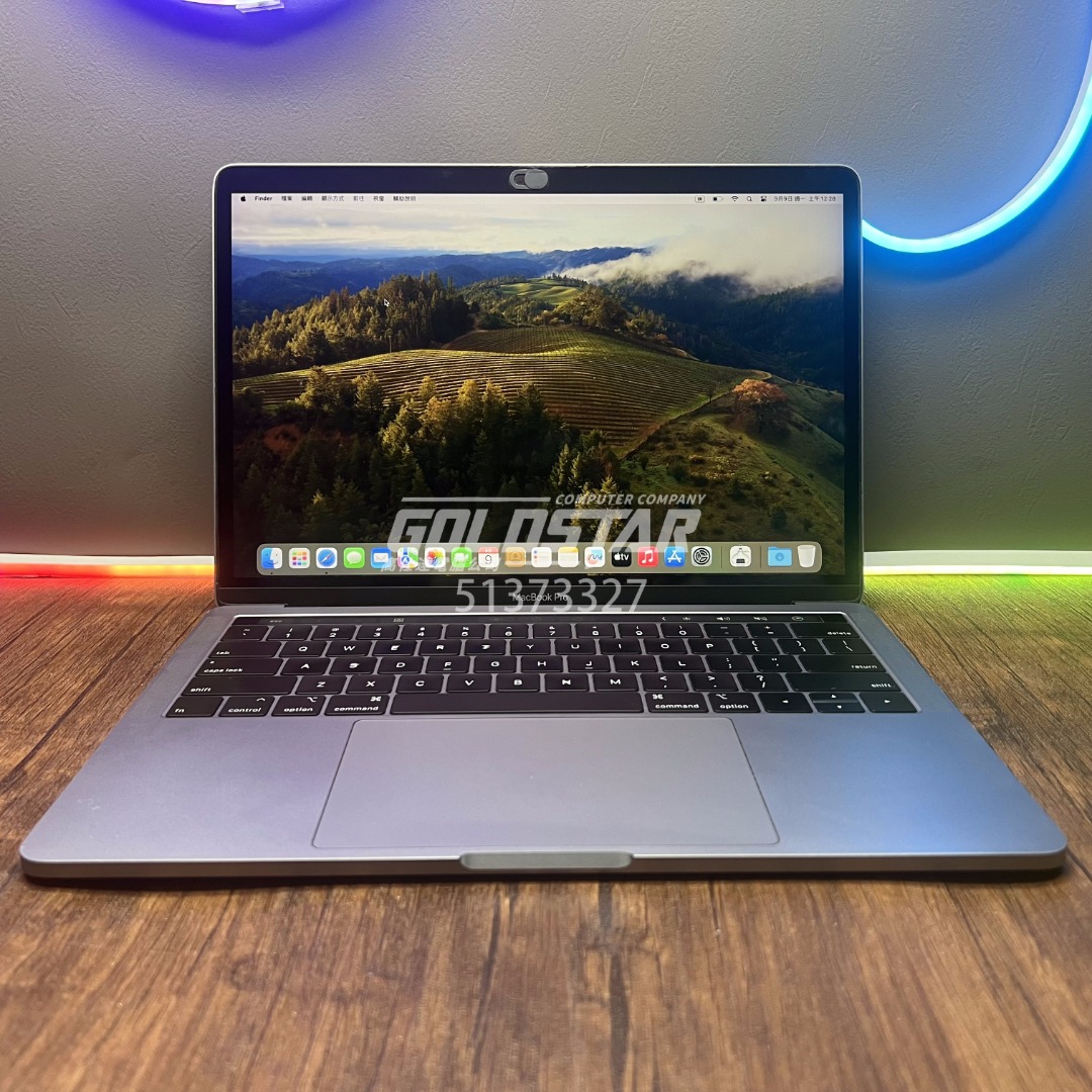 APPLE 13" MacBook Pro 2018/intel Core i7 /16GB Ram/512GB SSD/2560*1600 2K Mid/全新電池100%/Notebook ...