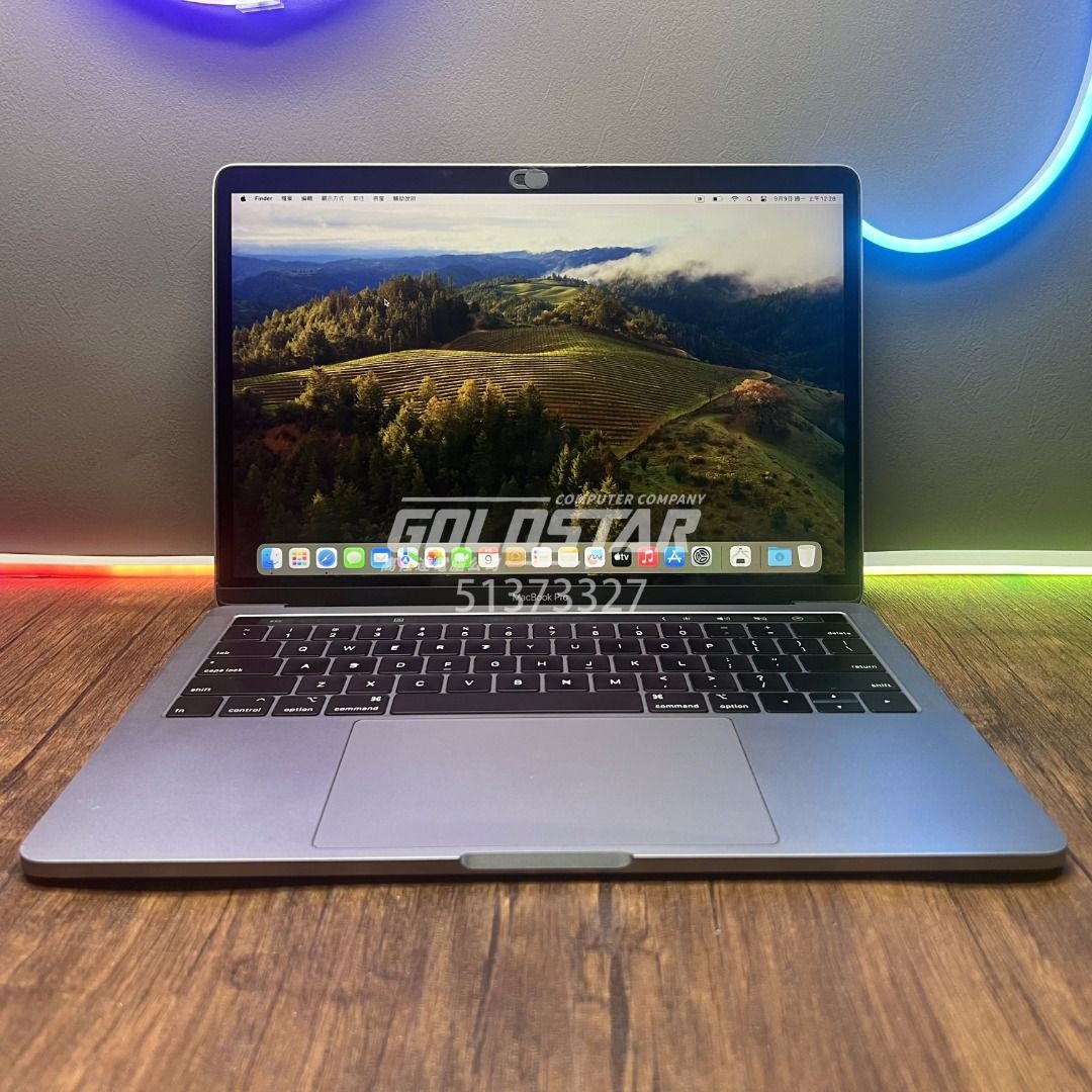 APPLE 13" MacBook Pro 2018/intel Core i7 /16GB Ram/512GB SSD/2560*1600 2K Mid/全新電池100%/Notebook ...
