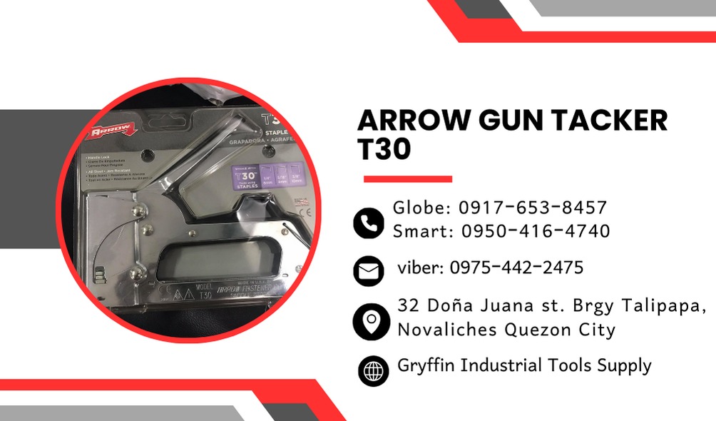 Arrow Gun Tacker T30, Commercial & Industrial, Industrial Equipment on ...