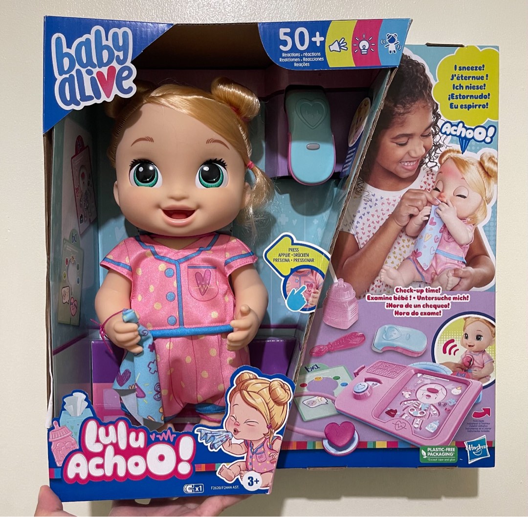 Baby Alive Lulu Achoo, Hobbies & Toys, Toys & Games on Carousell