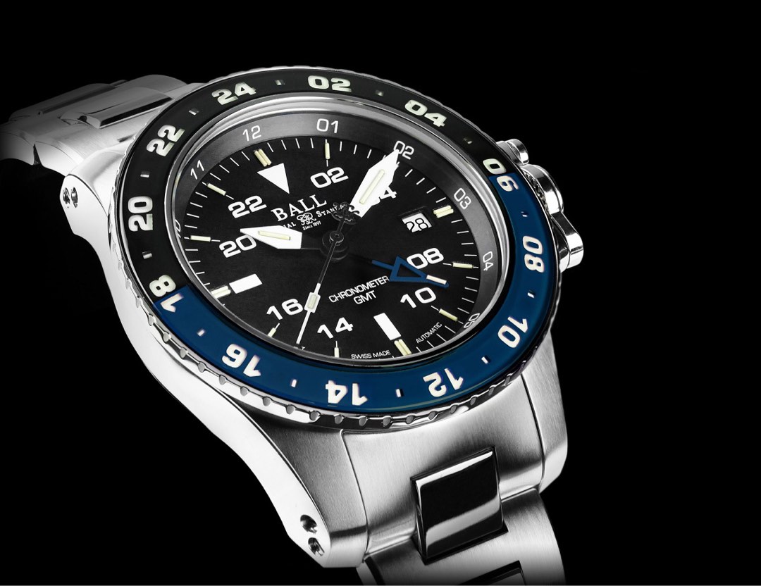 BALL Aero GMT II Batman, Luxury, Watches on Carousell