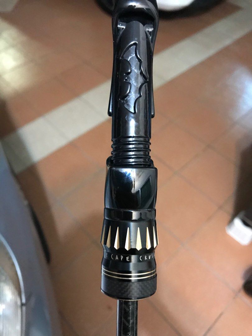 Batman bullzen rod, Sports Equipment, Fishing on Carousell