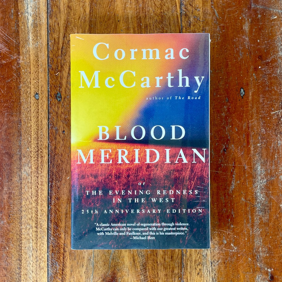 Blood Meridian Cormac McCarthy, Hobbies & Toys, Books & Magazines, Fiction & Non-Fiction on ...