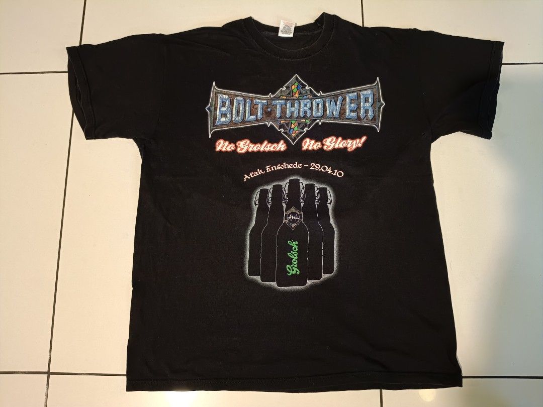BOLT THROWER - Rare Atak show 29th morbid angel napalm death carcass obituary entombed dismember ...