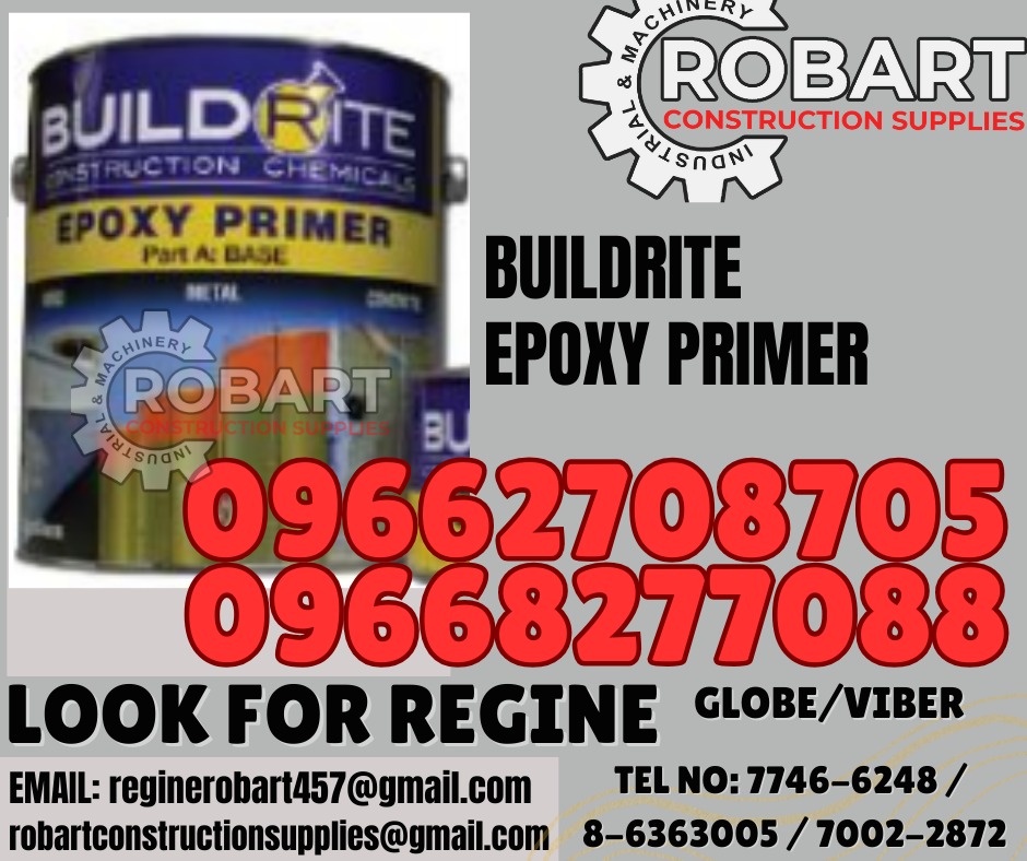 BUILDRITE EPOXY PRIMER, Commercial & Industrial, Construction Tools ...