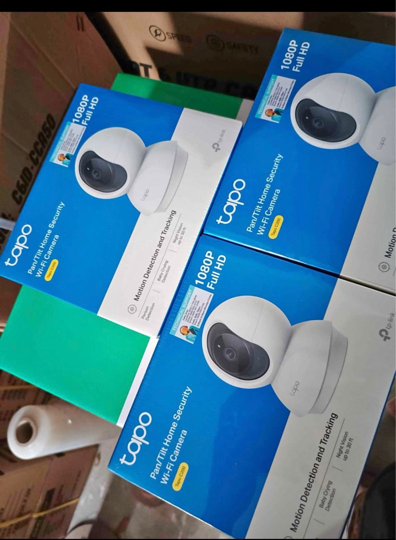 Cctv tapo 200c, Furniture & Home Living, Security & Locks, Security ...