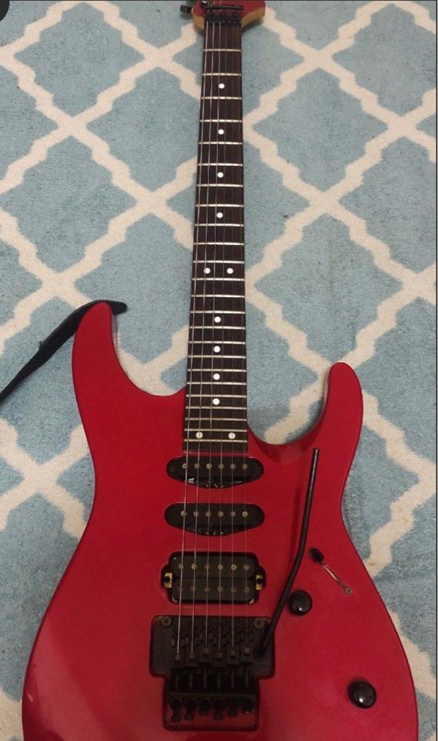 Charvel CDS-055-SSH MBPS 1993 - 1994 (MIJ), Hobbies & Toys, Music ...