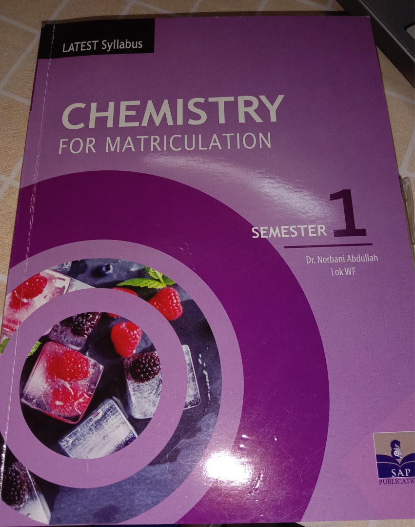 CHEMISTRY SEMESTER 1, Hobbies & Toys, Books & Magazines, Textbooks on ...