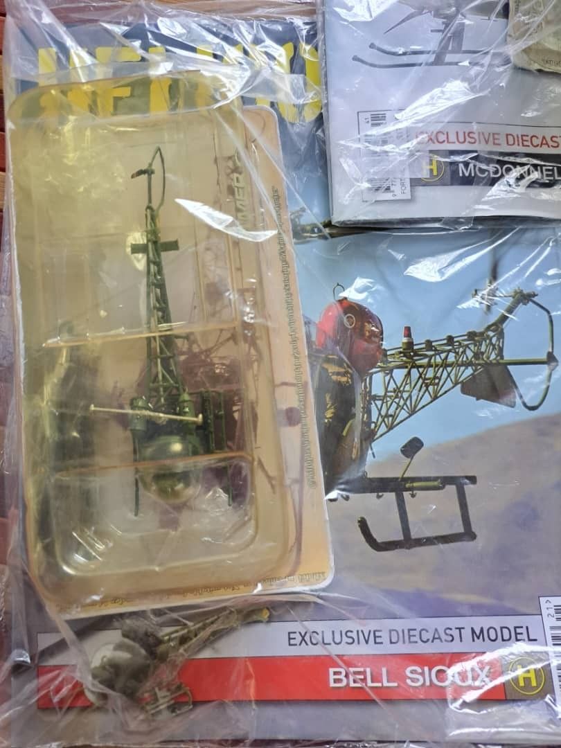 collectables helicopter display, Hobbies & Toys, Collectibles ...