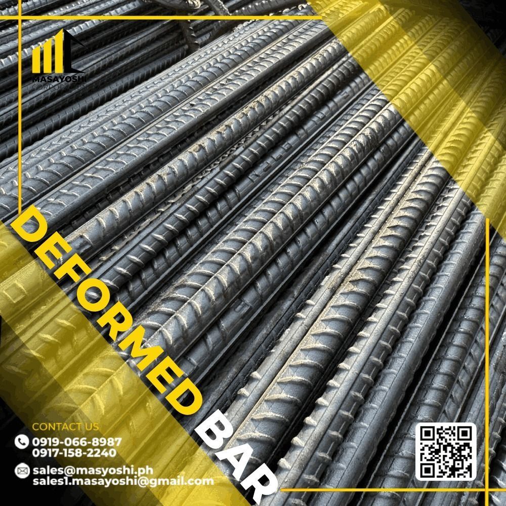 Deformed Bar Grade 33 10mm x 12meters | RSB | Corrugated Bar | Deform ...