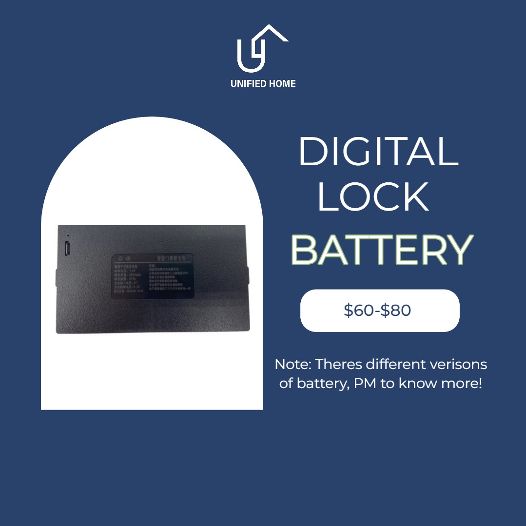 Digital Lock Batteries, Furniture & Home Living, Security & Locks ...