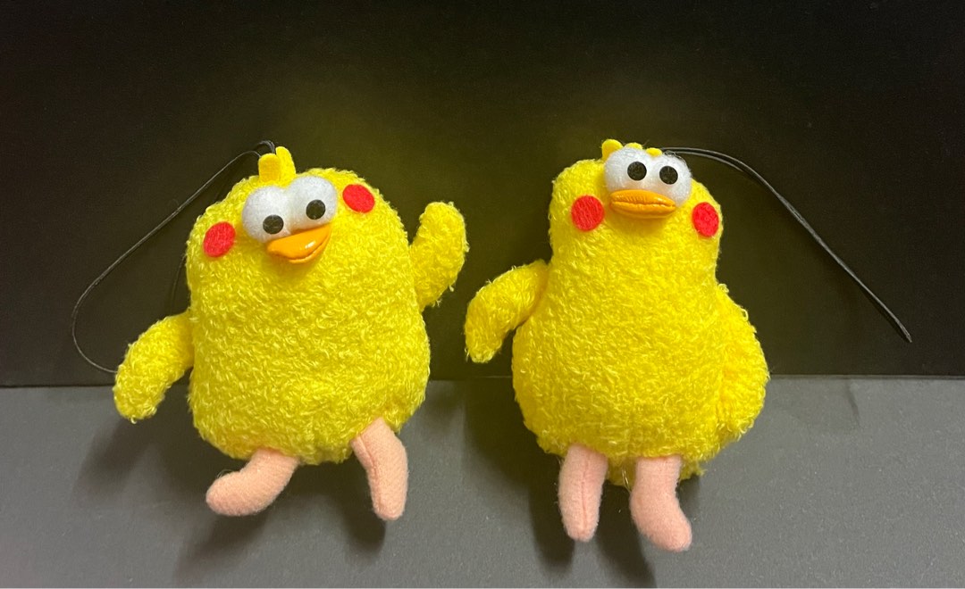 Docomo Chicken Chick Bird Keychains Combo, Hobbies & Toys, Toys & Games ...
