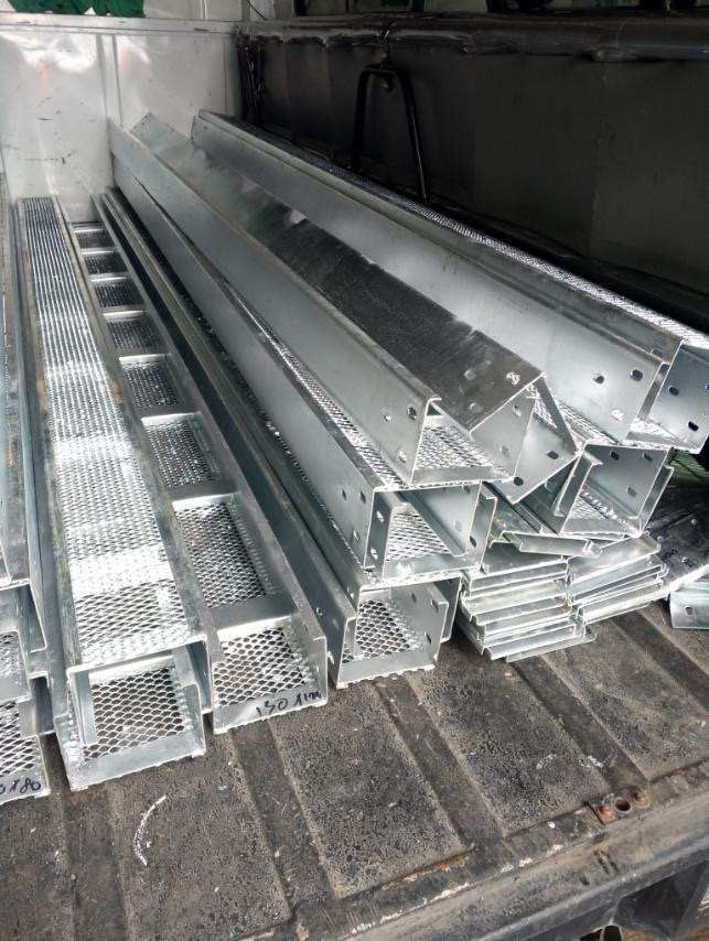 Electrical Cable Ladder type, with wire mesh, Elbow and Tee and angle ...