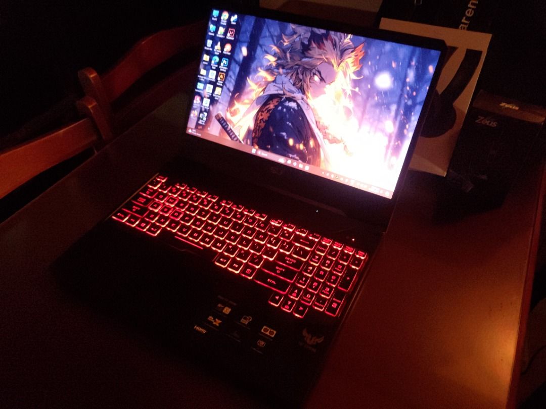 Gaming Laptop ASUS TUF 15.6in 2023 Acquired • Core i7 9th gen • 32gb ...