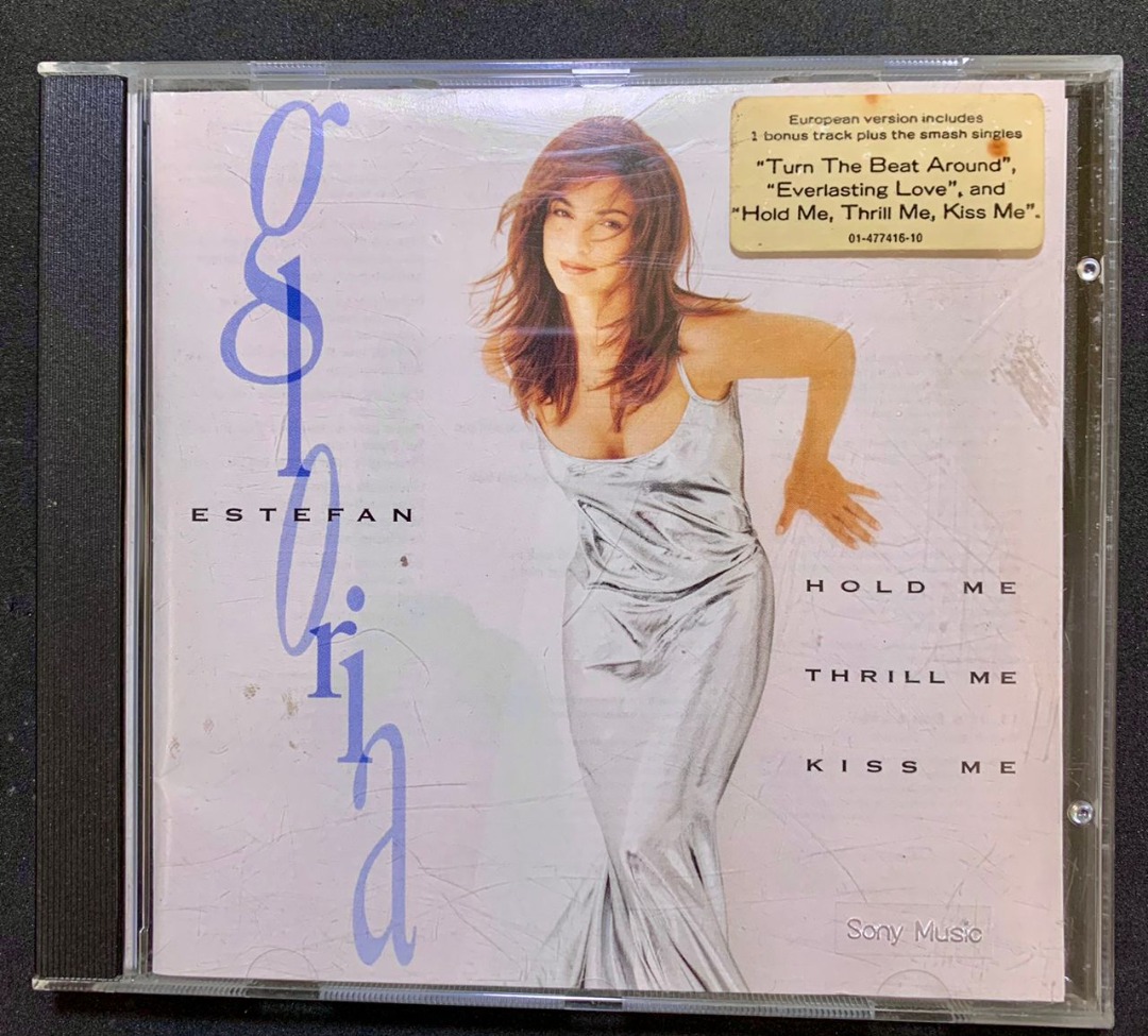Gloria Estefan - Hold Me, Thrill Me, Kiss Me (CD, EU, 1994) DCG39B ...