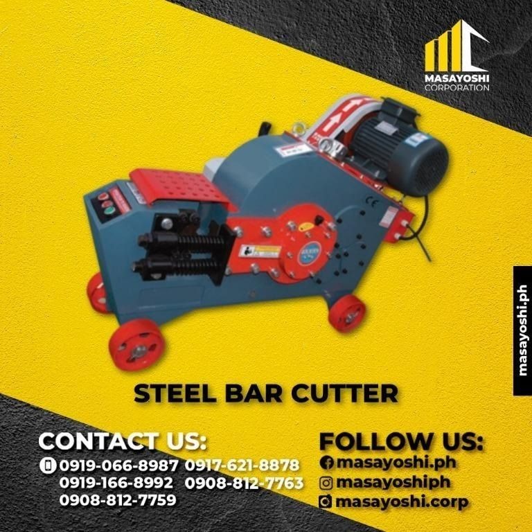 GQ46 Steel Bar Cutter | Cutting Machine | Bar Cutter | Electric Bar ...