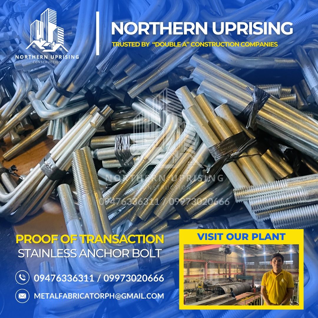 HDG Anchor Bolt | Headed Bolt | Threaded Rod | Northern Uprising ...