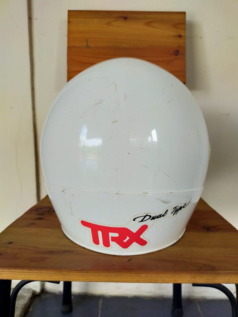 Helm TRX Jadul Kondisi All Original Bawaan, Antik, Pajangan di Carousell