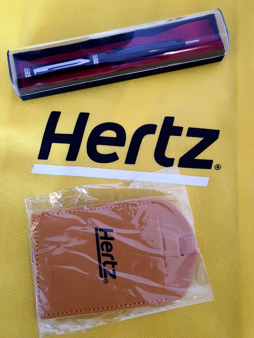 Hertz Pen & Luggage Tag (NEW), Hobbies & Toys, Collectibles ...